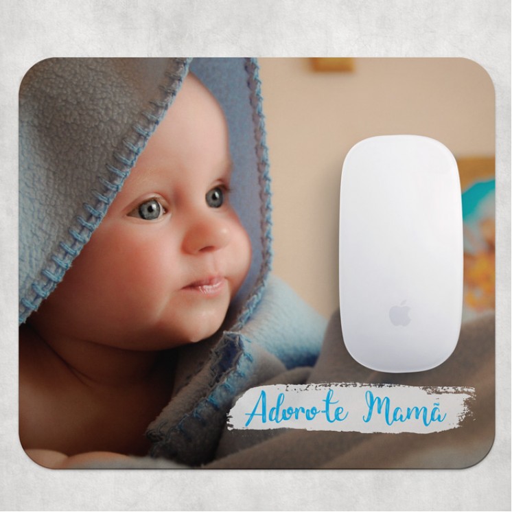 tapete de rato personalizado foto e dedicatória